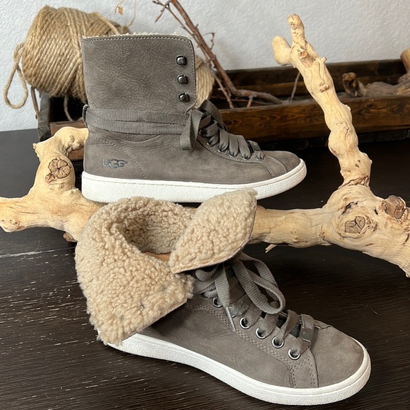UGG | Shoes | Ugg Womans Starlyn Shearling High Top Sneaker | Poshmark